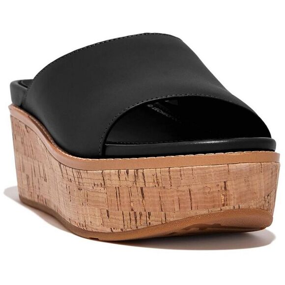 Fitflop | Shoes | Fitflop Black Platform Sandals | Poshmark